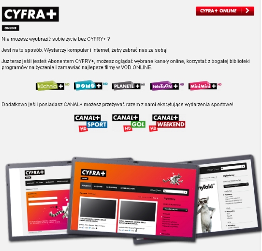 Cyfra+ Online – kolejne kanały TV dostępne przez internet | PABLIK.pl ...